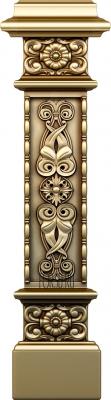 Column - 3d | stl model for CNC